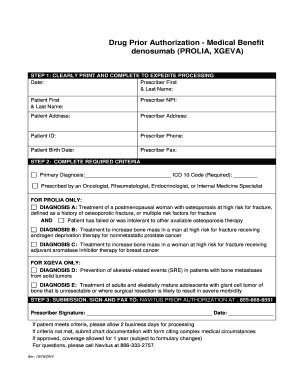 Fillable Online Drug Prior bAuthorizationb - bMedicalb Benefit ...
