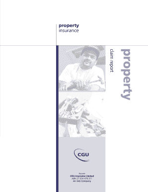 Fillable Online CGU Insurance Limited Fax Email Print - pdfFiller