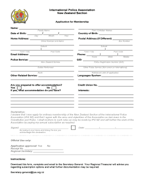 Fillable Online ipa org IPA Member Join Formdoc Fax Email Print - pdfFiller