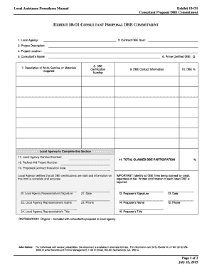 Fillable Online connectorjpa Exhibit 10-O1 Consultant Proposal DBE ...