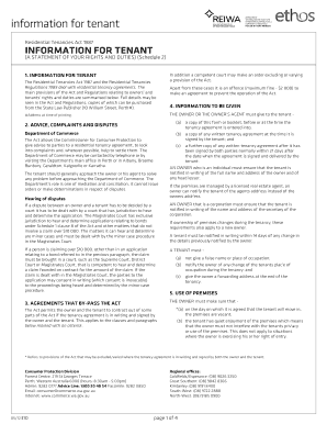 Fillable Online ) COPYRIGHT REIWA 2012 FOR USE BY REIWA MEMBERS ...