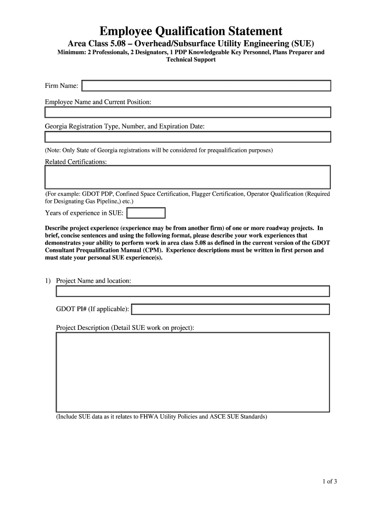 Fillable Online dot ga Area Class 5 Fax Email Print - pdfFiller