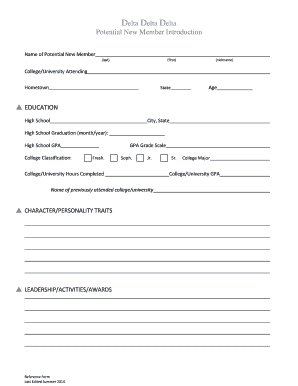 Fillable Online Delta Delta Delta Fax Email Print - pdfFiller