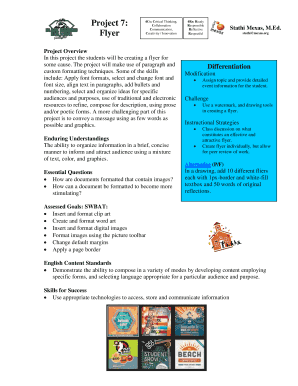 Fillable Online Project 7: Fax Email Print - pdfFiller