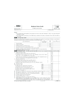 Fillable Online 2004 Form 8864 Fax Email Print - pdfFiller