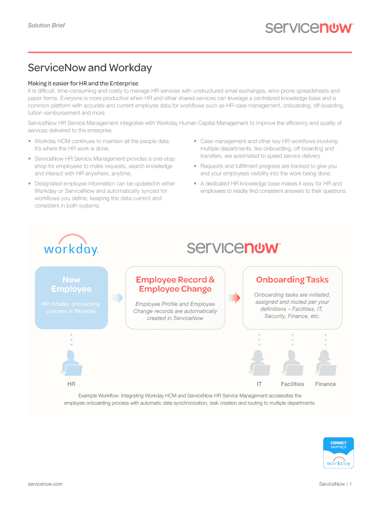 Fillable Online ServiceNow and Workday Fax Email Print - pdfFiller