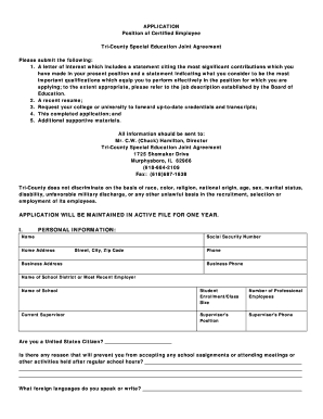 Fillable Online Position of Certified Employee Fax Email Print - pdfFiller