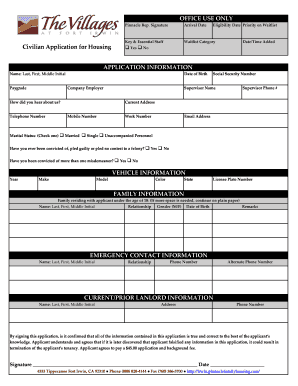 Fillable Online Copy of Civilian Application 2 8 11xls Fax Email Print ...