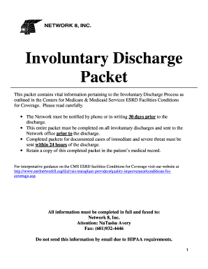 Fillable Online This packet contains vital information pertaining to ...