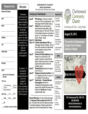Fillable Online charleswood Pathway Camp Ministries Fax Email Print ...