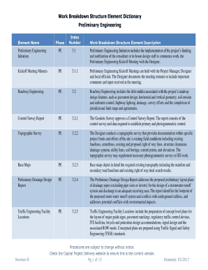 Fillable Online Preliminary Engineering Fax Email Print - pdfFiller