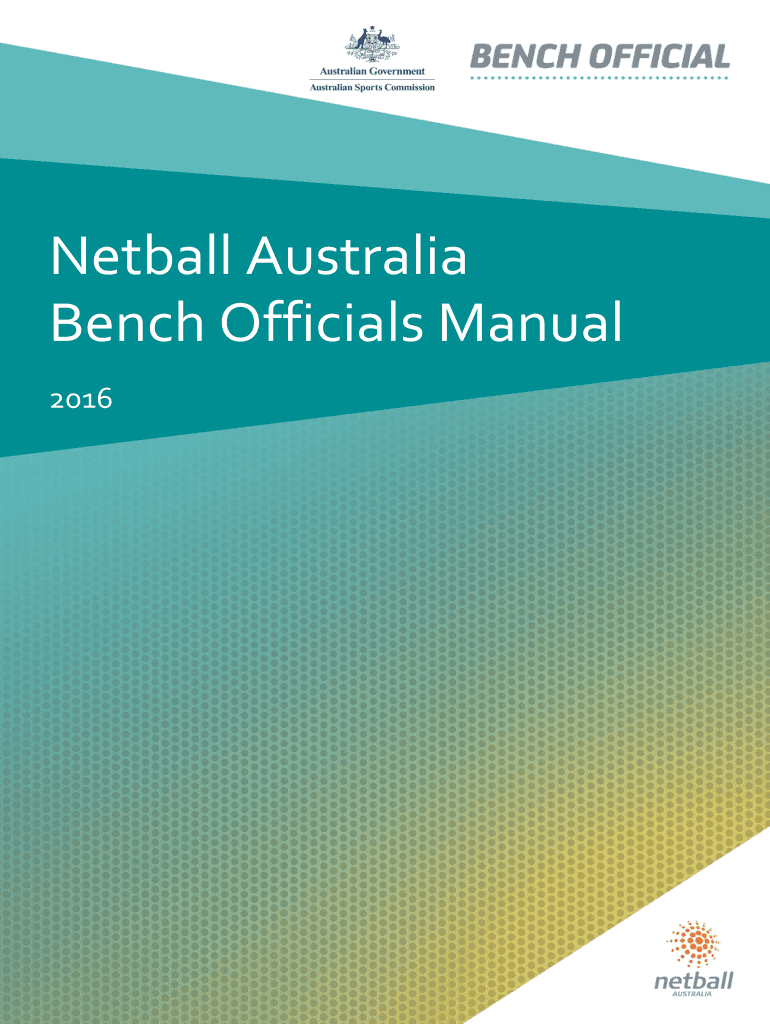 Fillable Online PLACEMENT OF BENCH OFFICIALS Fax Email Print - pdfFiller