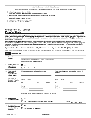 Fillable Online kccllc Malibu - Official 410 Form with 503b9 as of 151112 Checkbox 151207docx ...