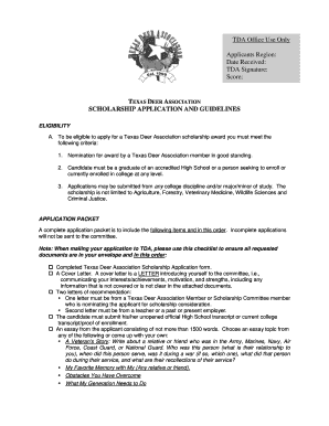 Fillable Online TDA Office Use Only Fax Email Print - pdfFiller