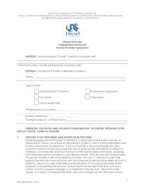 Fillable Online centerforhungerfreecommunities IC Agreement Rev 5-21-13 ...