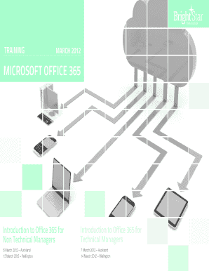 Fillable Online MICROSOFT OFFICE 365 - Conferenz Ltd Fax Email Print - pdfFiller