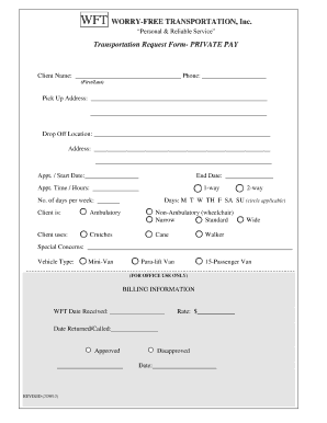 Fillable Online Transportation-request-form-fillablepdf Fax Email Print ...