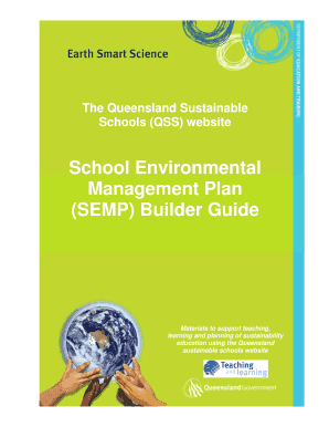 Fillable Online qmdc org School Environmental Management Plan SEMP ...