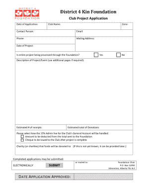 Fillable Online d4kin District 4 Kin Foundation Fax Email Print - pdfFiller
