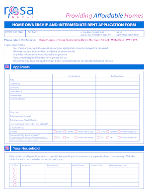 Fillable Online rosahomes co Rosa-App-Form-Single-Pagespdf - rosahomes ...