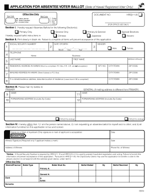 Fillable Online jayfurfaro To Download a bFillableb Absentee Voter Form ...