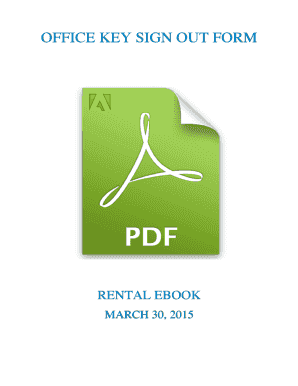 Fillable Online rentalebook OFFICE KEY SIGN OUT FORM - rentalebooknet ...
