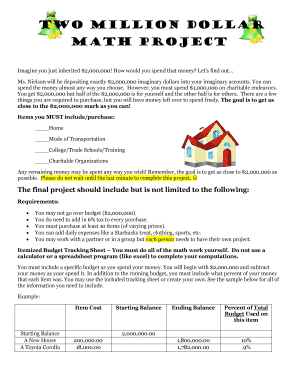 Fillable Online Two Million Dollar Fax Email Print - pdfFiller