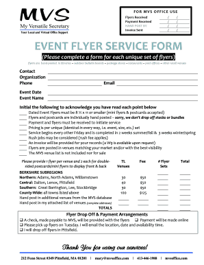 Fillable Online Fillable-Event-Flyer-Svs-Form-20151pdf Fax Email Print ...