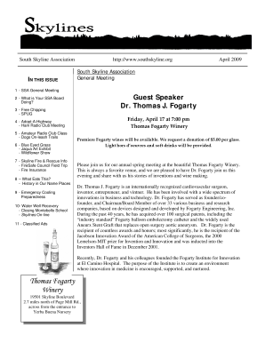 Fillable Online Guest Speaker Dr Thomas J Fogarty Fax Email Print ...