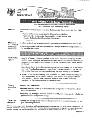 Fillable Online Tenant Board Fax Email Print - pdfFiller