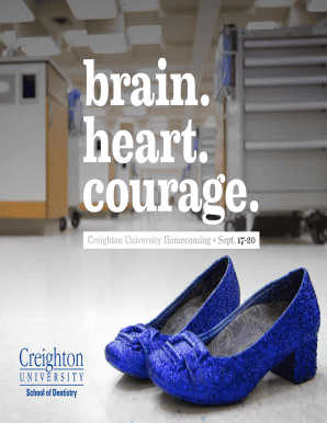 Fillable Online healthsciences creighton Welcome from the Dean ...