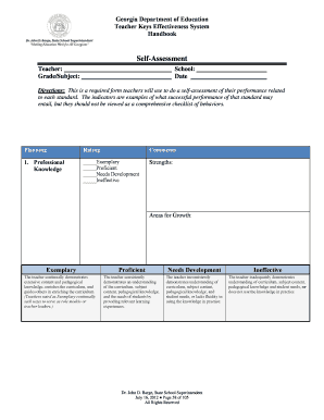 Fillable Online Georgia Department of Education Teacher Keys Fax Email ...