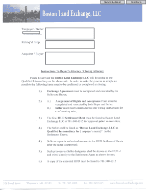 Fillable Online Bank - BOSTON LAND EXCHANGE Fax Email Print - pdfFiller