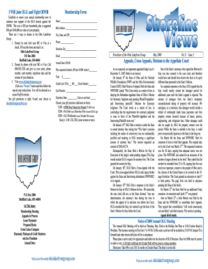 Fillable Online I Will Join OLG and Fight ODNR Membership Form Fax ...