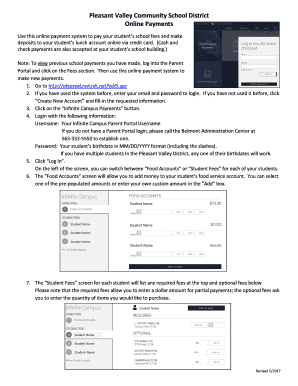 Fillable Online Use this online payment system to pay your students ...