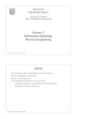 Fillable Online Lecture 3 Information Gathering Reverse Engineering Fax ...