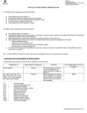 Fillable Online HOW TO FILE A GROUP MEDICAL INSURANCE CLAIM Fax Email ...