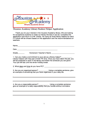 Fillable Online Library Helper application and test - PBworks Fax Email ...