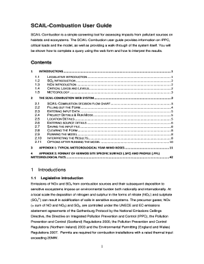 Fillable Online SCAIL-Combustion User Guide Fax Email Print - pdfFiller