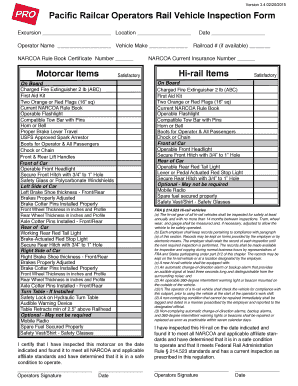 Fillable Online pro-online 34 022015 Pacific Railcar Operators Rail ...