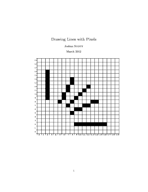 Fillable Online Drawing Lines with Pixels Fax Email Print - pdfFiller
