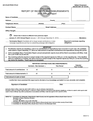 Fillable Online sos ms Telephone (Work)(Home)(Fax) Fax Email Print ...