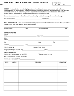Fillable Online Free clinic consentdocx Fax Email Print - pdfFiller