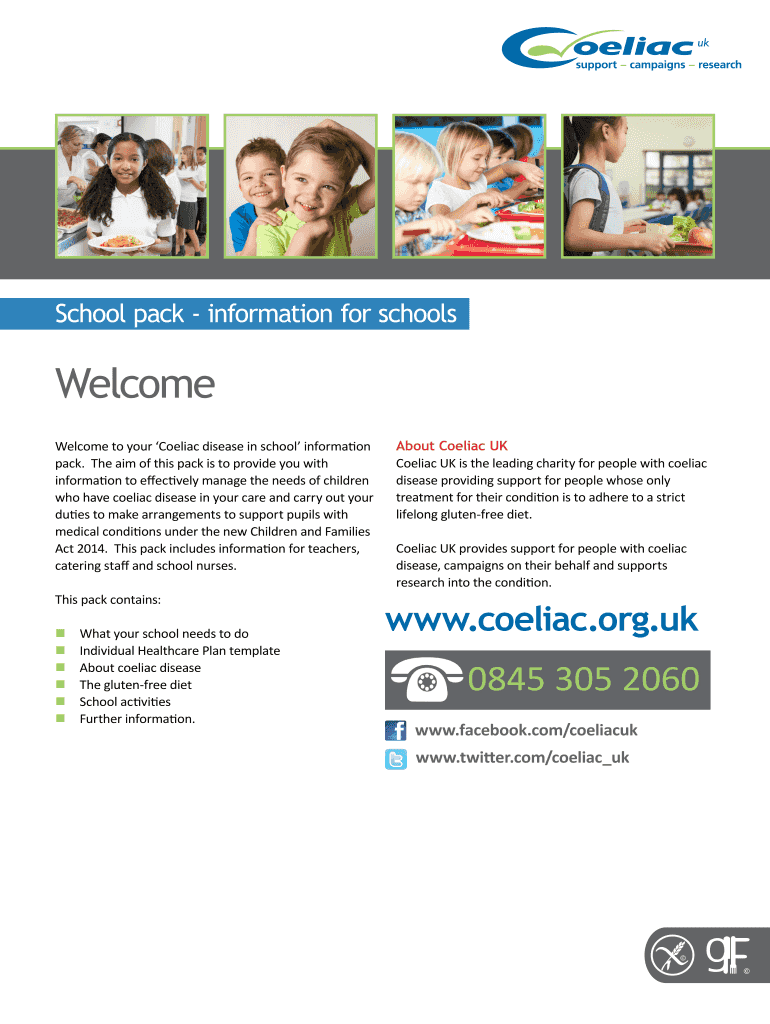 Fillable Online School pack - information for schools Fax Email Print ...