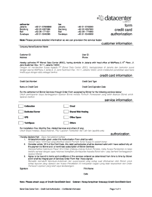 Fillable Online Callcenter fax form credit card authorization Fax Email ...