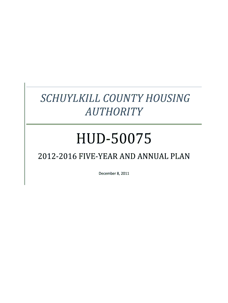 Fillable Online HUD-50075 - Affordable Housing Online Fax Email Print ...