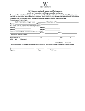 Fillable Online CC Authorization form 2015docx Fax Email Print - pdfFiller