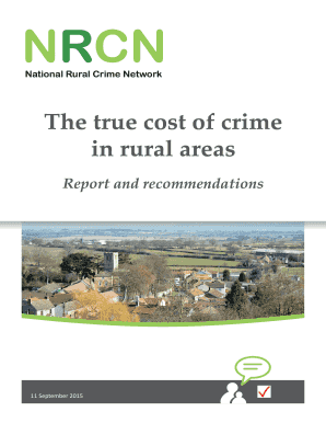 Fillable Online countryside-alliance NRCN National Rural Crime Sur ...