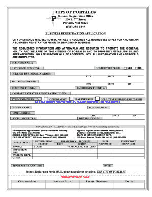 Fillable Online 2 - BUSINESS REGISTRATION APPLICATION.doc Fax Email ...