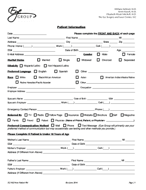 Fillable Online New Patient Packet - c1940652r52cf0rackcdncom Fax Email ...